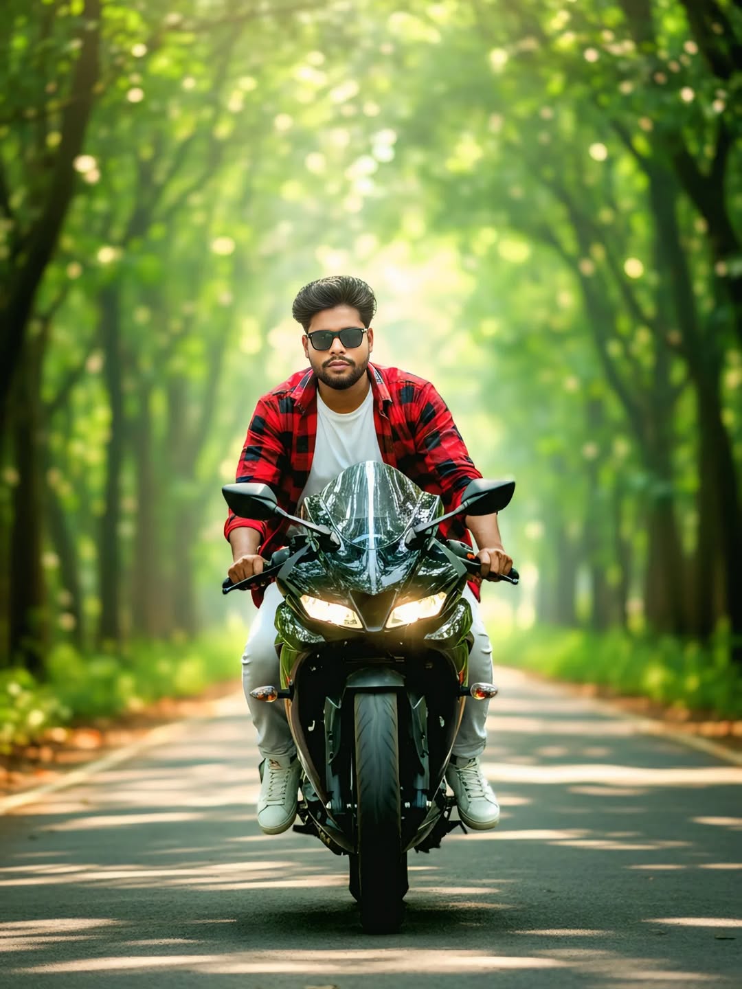 Bike Lover Ai Photo Prompt For Boy | Gemini AI Image Prompt