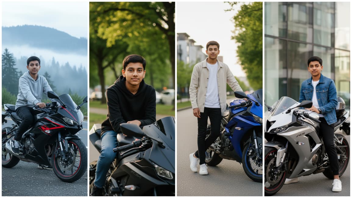 15 SuperBike Ai Image Editing Prompts For Boy | Gemini AI Photo Prompt ...