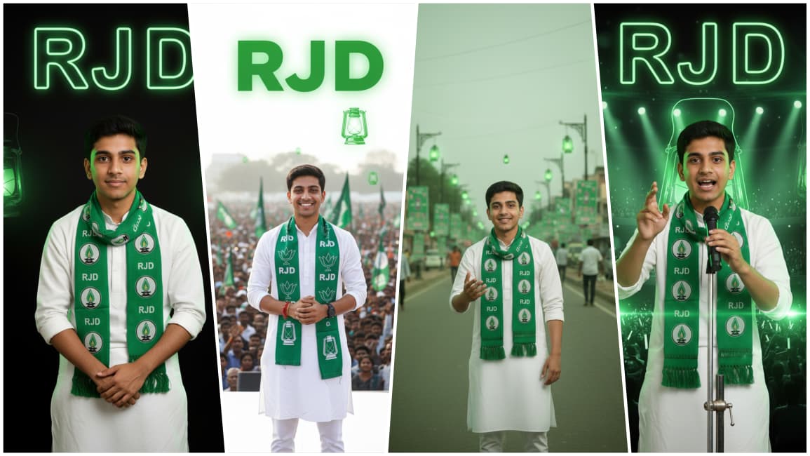 RJD Ai Photo Editing Prompts 2025 | Google Gemini Politicians Ai Photo ...