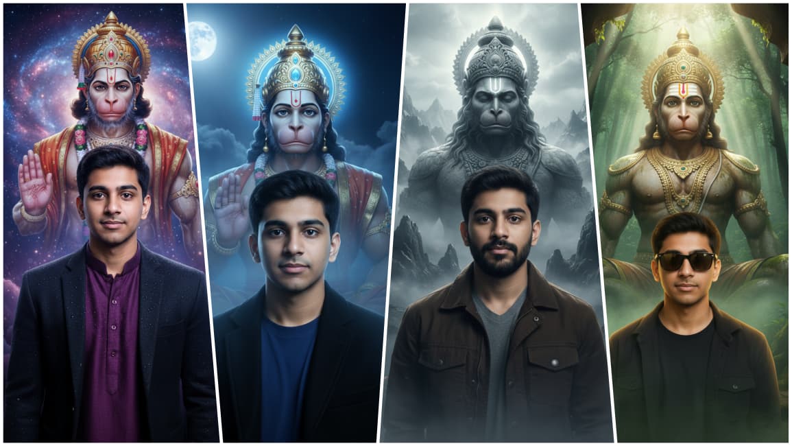 Hanuman Ji Ai Photo Editing Prompt 2026 | 10 Trending Google Gemini AI ...