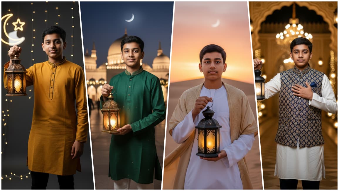Ramadan Mubarak Photo Editing Prompts 2026 | AI Prompts Images, AI ...