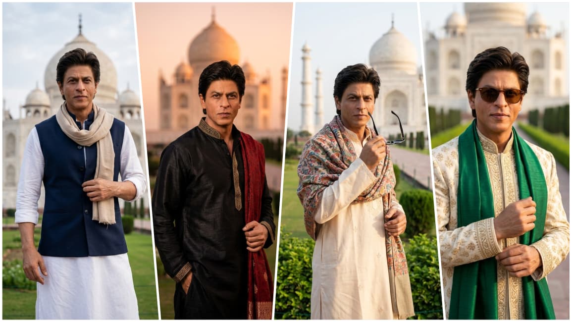 Taj Mahal Photography Prompt For Men And Boy | Trending Gemini AI Photo ...